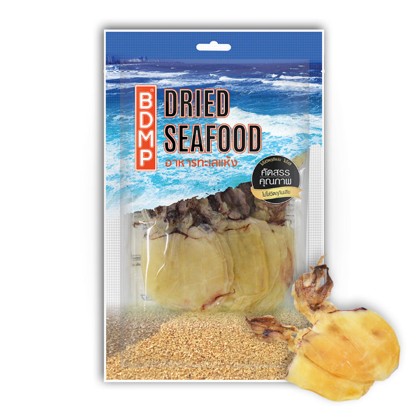 หมึกแก้วแห้ง (ขนาด 3-4 นิ้ว) 100g – 🇬🇧 Delifresh UK