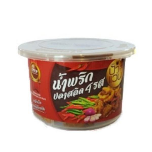 น้ำพริกปลาสลิด 4 รส 30g – 🇬🇧 Delifresh UK