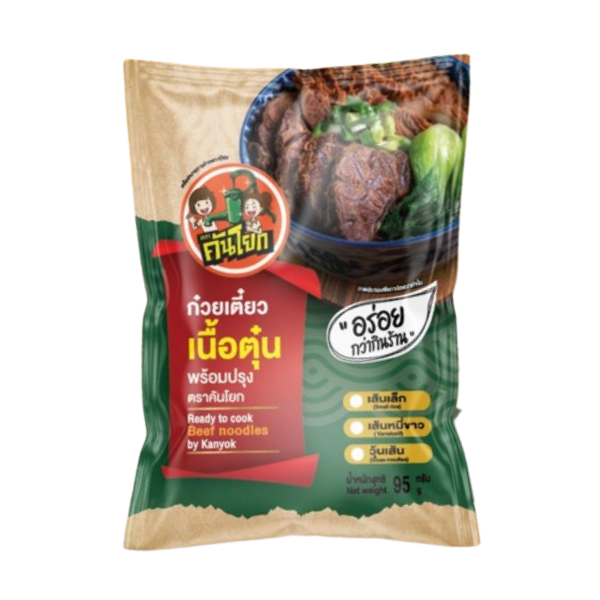 ก๋วยเตี๋ยวเนื้อตุ๋นเส้นวุ้นเส้น 95g – 🇬🇧 Delifresh UK